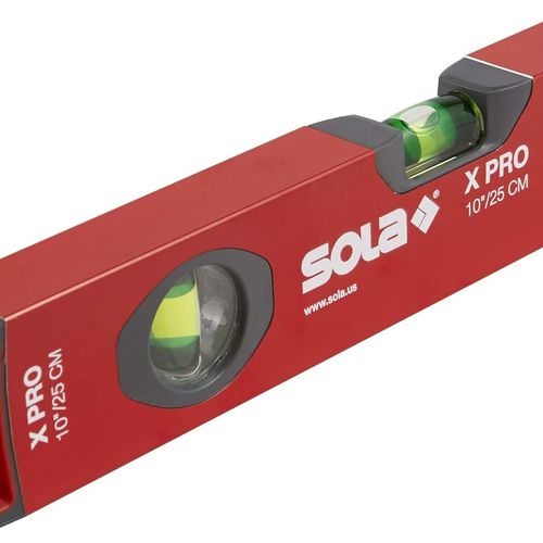 Sola - Magnetic Level Box Beam X-Pro Aluminium 10" - LSX10 | FloorBox