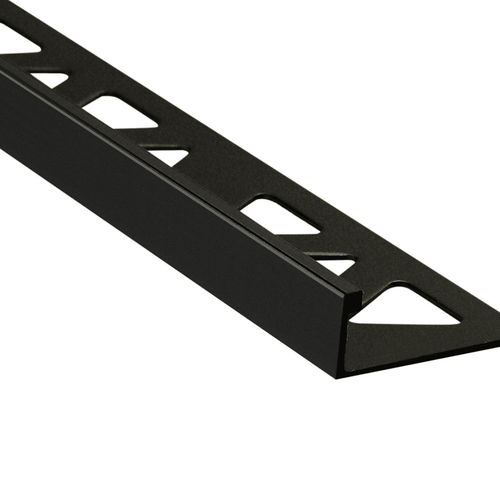 Prova - Tile Edge Trim Pro-Coat Powder Coated Aluminum Matte Black ...