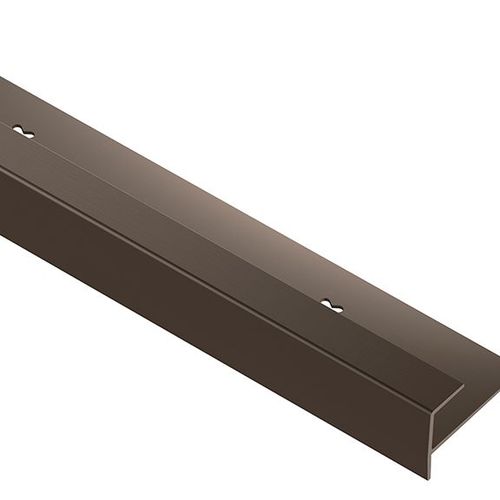 Schluter - VINPRO-STEP Resilient Surface Stair-Nosing Profile Aluminum ...