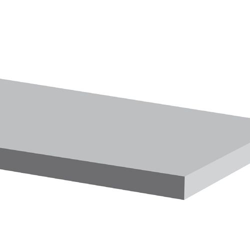 Fusion - Shower Jamb Quartz Polished Arctic White 6" x 96" - 15.9 mm ...