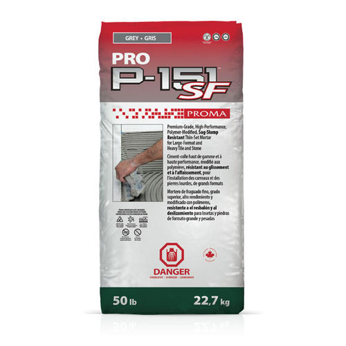 Proma - Thin Set Mortar Pro P-151 SF Grey 50 lb | FloorBox