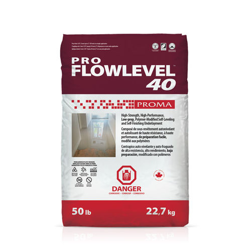Proma - Set Leveling Underlayment Pro Flowlevel 40 - 50 lb - 6128 ...