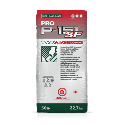 Proma - Thin Set Mortar Pro P-151 SF White 50 lb - 2425 | FloorBox
