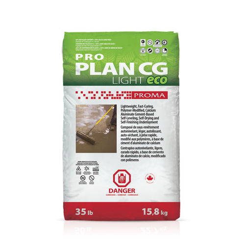 Proma - Self Leveling Underlayment Pro Plan CG Light Eco 35 lb - LEVEL ...