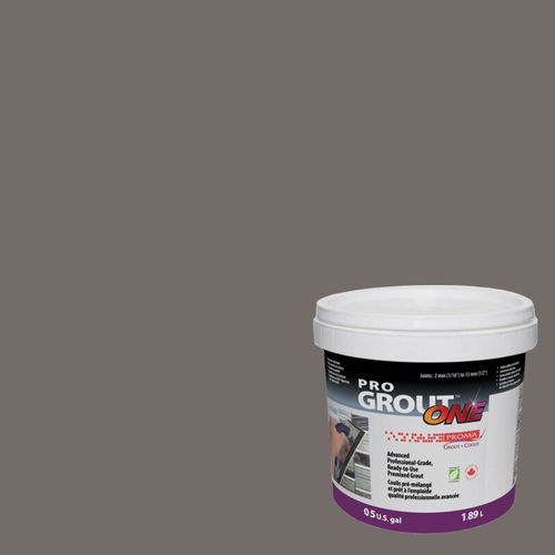Proma - Premixed Grout Pro Grout One #4 Charcoal 0.5 gal - 85042 | FloorBox