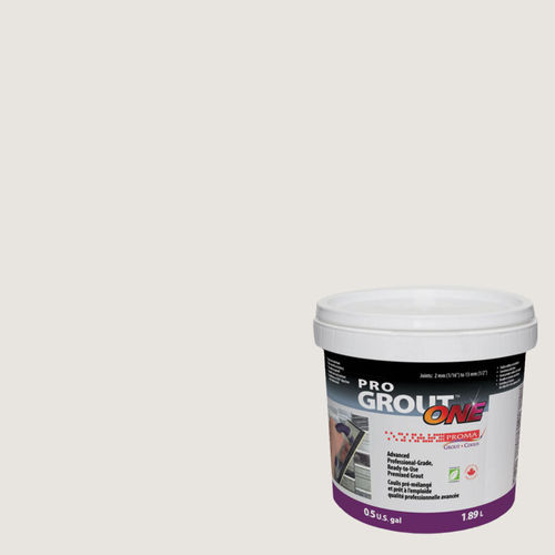 Proma - Premixed Grout Pro Grout One #50 Titanium 0.5 gal - 85502 ...