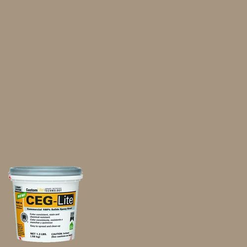 Custom Building Products - Epoxy Grout CEG-Lite Part A #145 Light Smoke ...