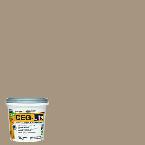 Custom Building Products - Epoxy Grout CEG-Lite Part A #145 Light Smoke ...