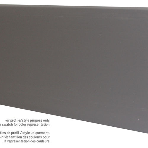 M-D PRO - Contemporary Vinyl Wall Base Black #040 4-1/2" x 8' (Pack of ...