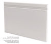 M-D PRO - Vinyl Wall Base Pinnacle Beige #049 4-1/2" x 8' (Pack of 8 ...