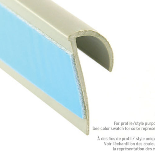 M-D PRO - Vinyl Wall Cap - White #050 - 5/16" x 12' | FloorBox