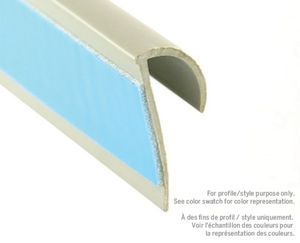 M-D PRO Vinyl Wall Cap - White #050 - 5/16" x 12' (FPCC1010WHT12 ...