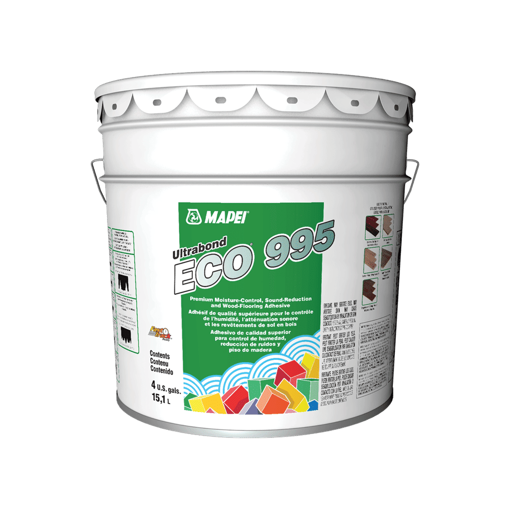 Mapei Ultrabond Eco 995 Premium Urethane Adhesive for Hardwood Flooring ...