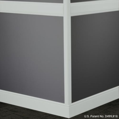 Johnsonite - Millwork Contoured Wall Base #21 Platinum Rampart Chair ...