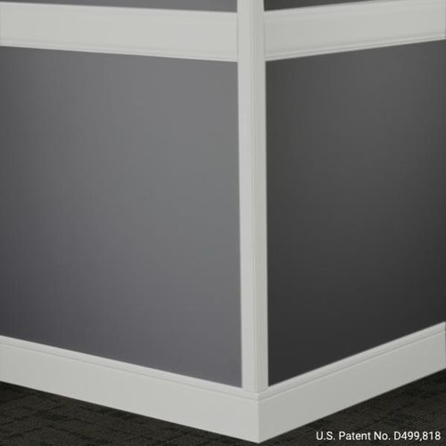 Johnsonite - Millwork Contoured Wall Base #23 Vapor Grey Rampart Chair ...
