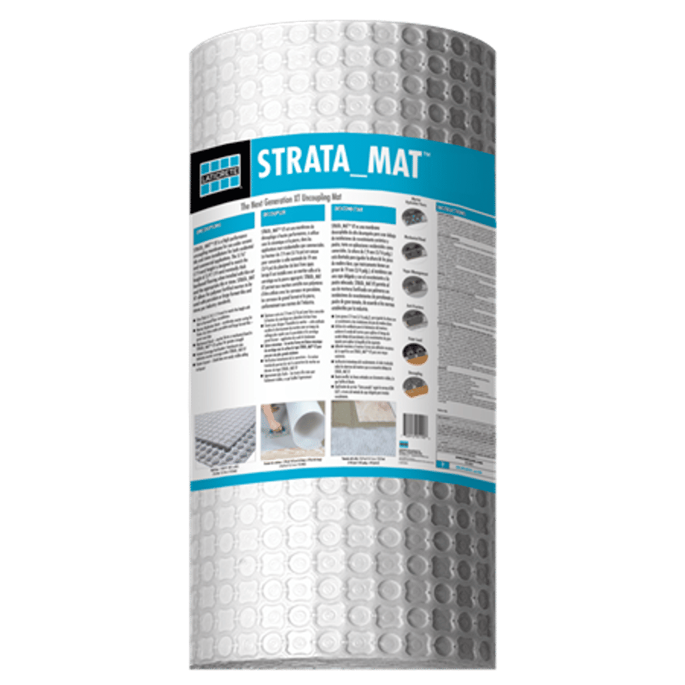 Laticrete Uncoupling Membrane Roll Strata-Mat 40" x 45" - 3 mm (150 ...