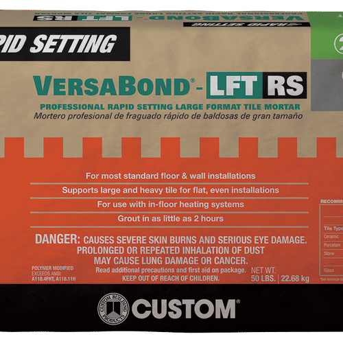 Custom Building Products - Mortier de carrelage grand format à prise ...