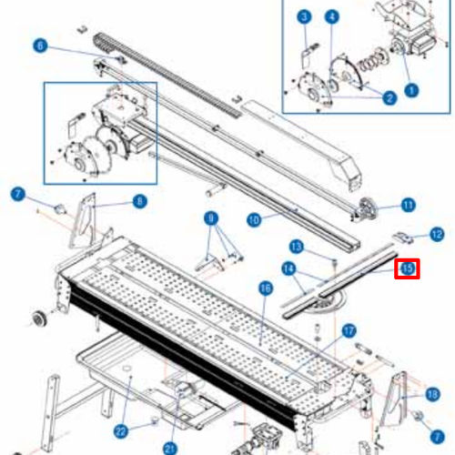 Montolit - Goniometrical Square for F1 Brooklyn - 1089EV | FloorBox
