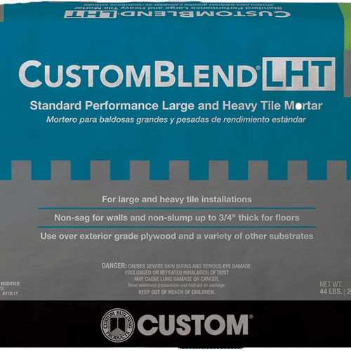 Custom Building Products - Large & Heavy Tile Mortar Customblend LHT ...