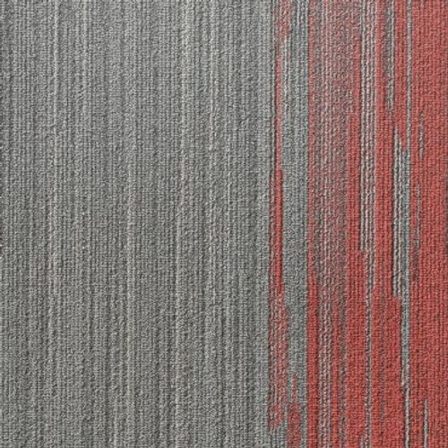 Centura - Vinyl Tiles Sonata Elements Medium Grey Red Glue Down 18" x ...