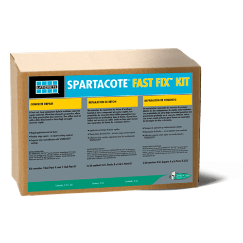 Laticrete - Spartacote Fast Fix Low Odor Concrete Repair Kit 2 gal ...