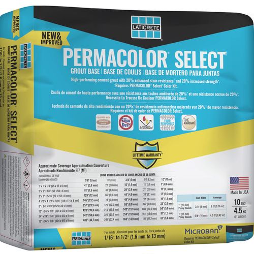 Laticrete - Permacolor Select Base de coulis 10 lb - 2600-0010-2 | FloorBox
