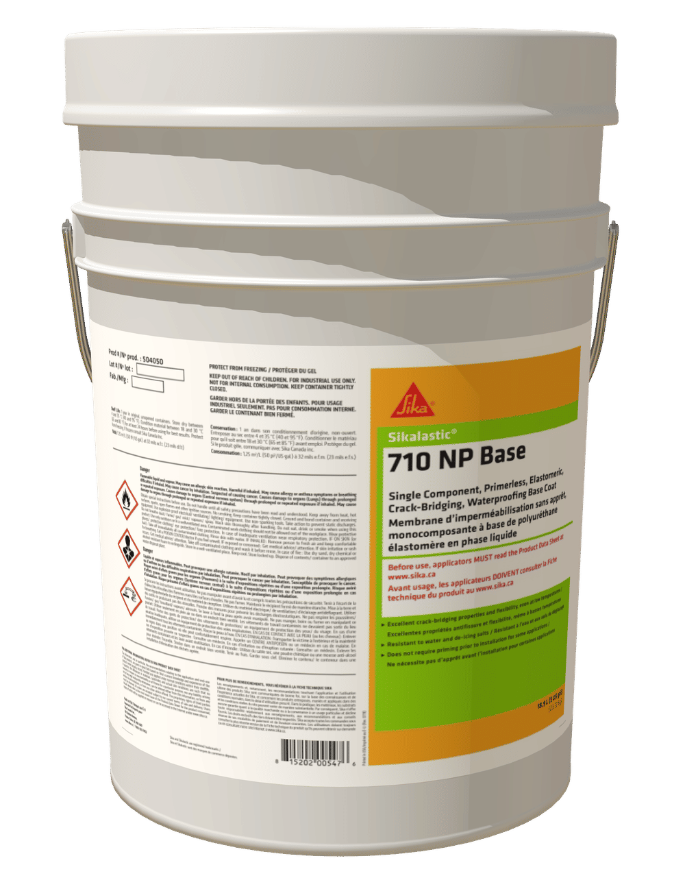 Sika Sikalastic-710 NP Membrane d'imperméabilisation sans apprêt 18.9 L (504050) | FloorBox