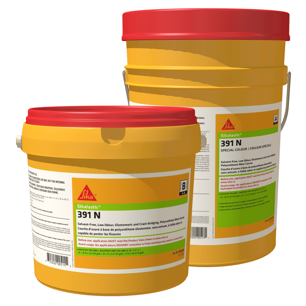 Sika Polyurea Coating Sikalastic-391 N RAL 7012 Basalt Grey Part A + B ...