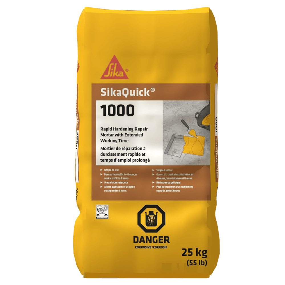 Sika Sikaquick-1000 Mortier de réparation à durcissement rapide 25 kg ...