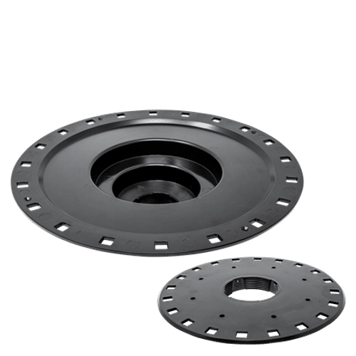 Laticrete - Hydro Ban Bonding Flange Drain PS ABS 5" x 5" - 9383-0505 ...