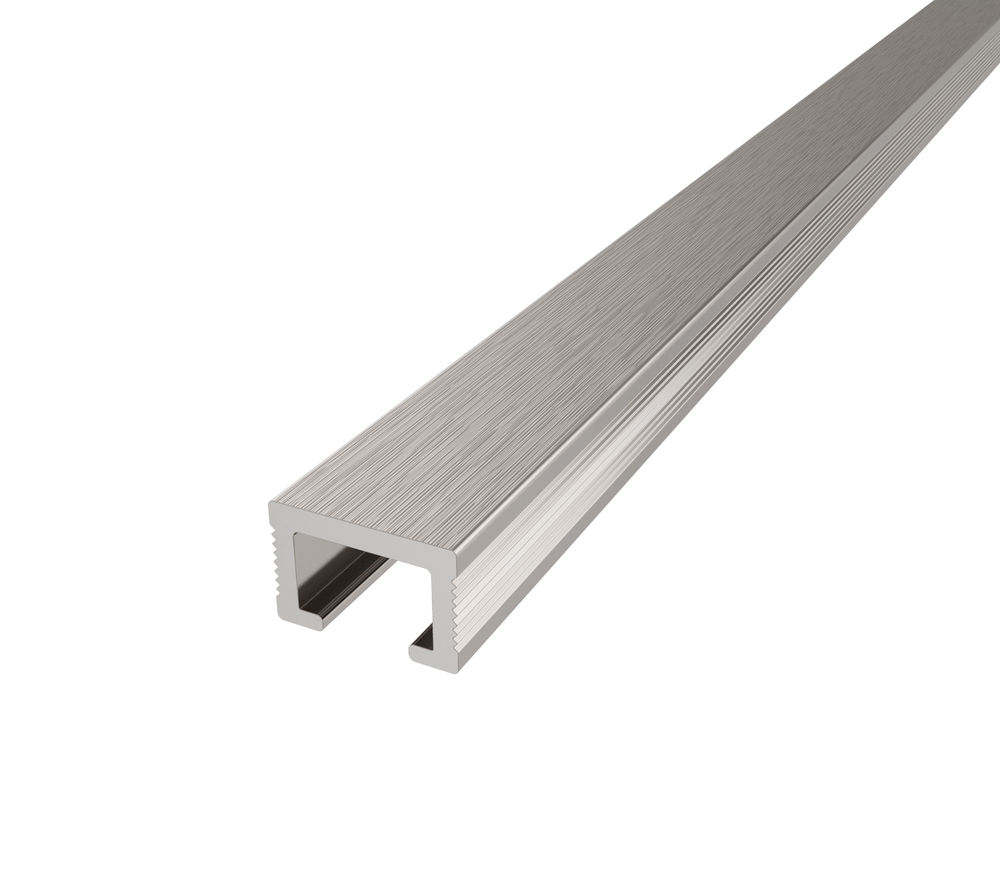 Diaplas Tile Edge Trim Listello Anodized Aluminum Brushed Satin Nickel ...