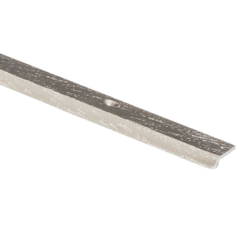 M-D PRO - Tile Edge Cap Aluminum Hammered Titanium 1/10" x 12' | FloorBox