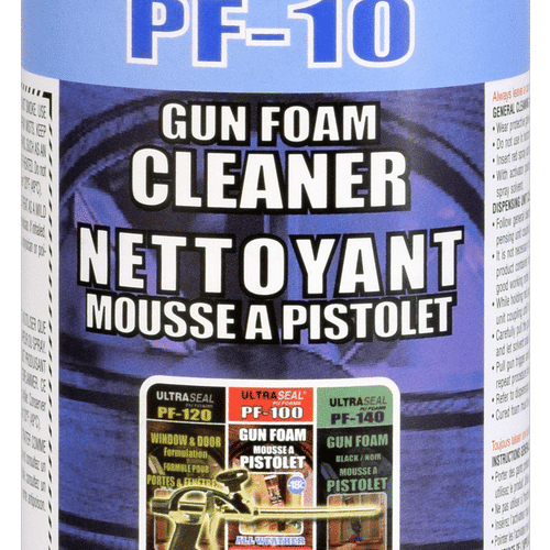 Nuco - UltraSeal PF10 Gun Foam Cleaner Gun Foam Cleaner 12 oz - 73400 ...