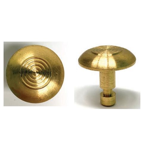Surewerx - Advantage One Individual Domes Concentric Rings Brass 7/8 ...