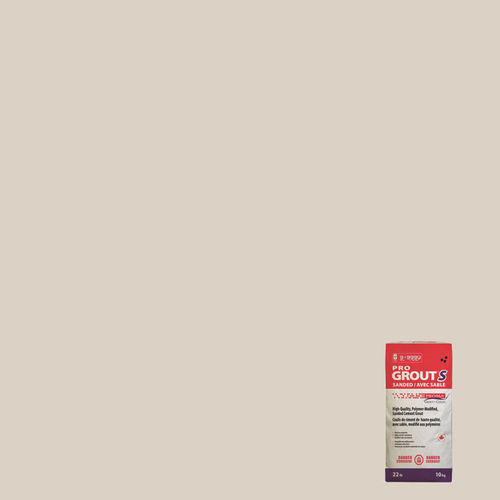 Proma - Sanded Grout Pro Grout S #20 Light Bone 22 lb - 31710 | FloorBox