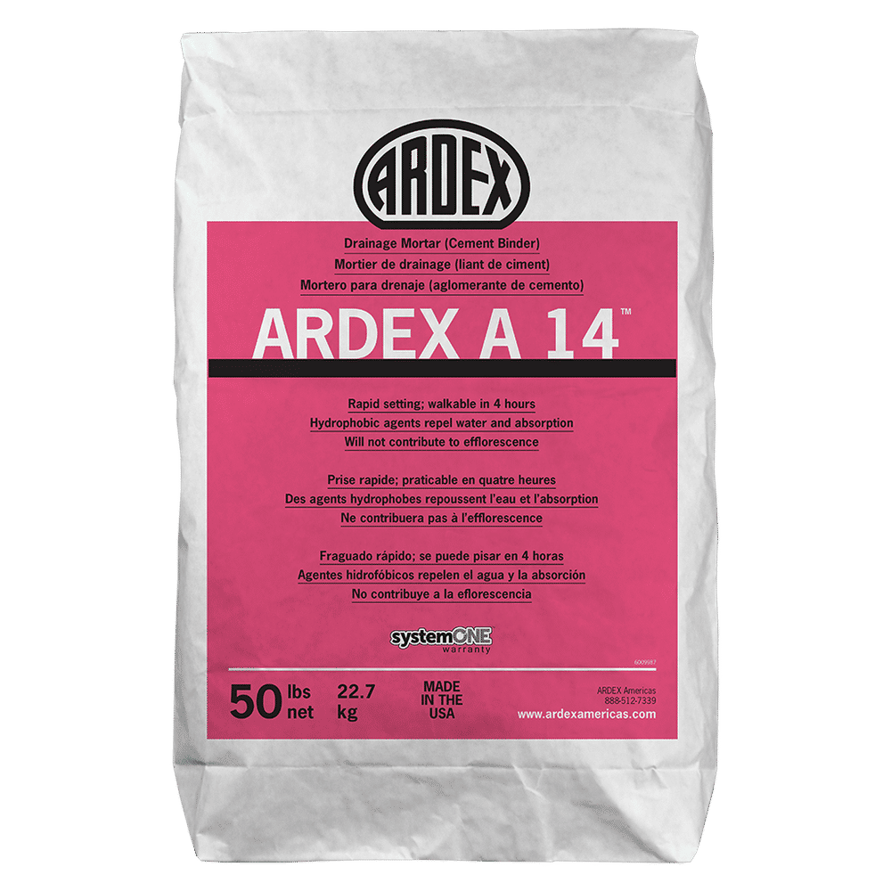 Ardex Mortier de drainage Ardex A 14 - 50 lb (30488) | FloorBox