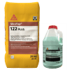 Sika - Mortar SikaTop 122 Plus Gray 4 part A + 4 part B - 114 kg ...