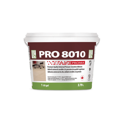 Proma - Carpet Adhesive Pro 8010 Pressure Sensitive 1 gal - 8010 | FloorBox