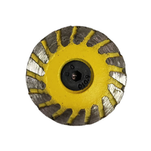 Core Abrasives - Grinder Mini Turbo Segmented Blade Mounted onto 5/8 ...
