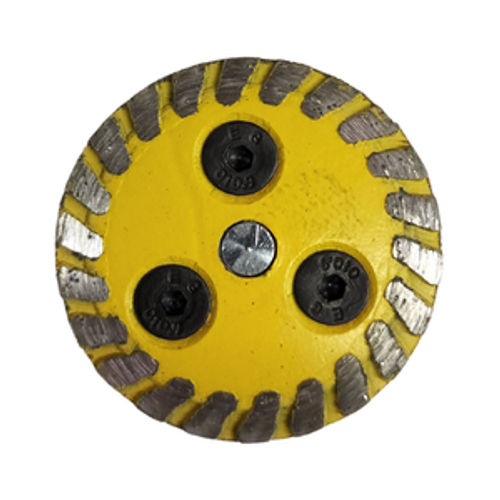 Core Abrasives - Grinder Mini Turbo Segmented Blade Mounted onto 5/8 ...