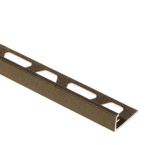 Schluter - SCHIENE Wall Tile Edging Trim Aluminum Bronze 1/2" x 8' 2-1/ ...