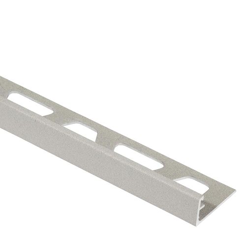 Schluter - SCHIENE Wall Tile Edging Trim Aluminum Greige 1/4" x 8' 2-1/ ...