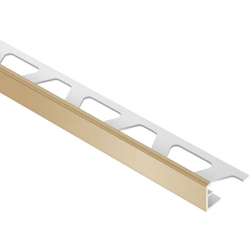 Schluter - SCHIENE Wall Tile Edging Trim Aluminum Light Beige 5/16" x 8 ...