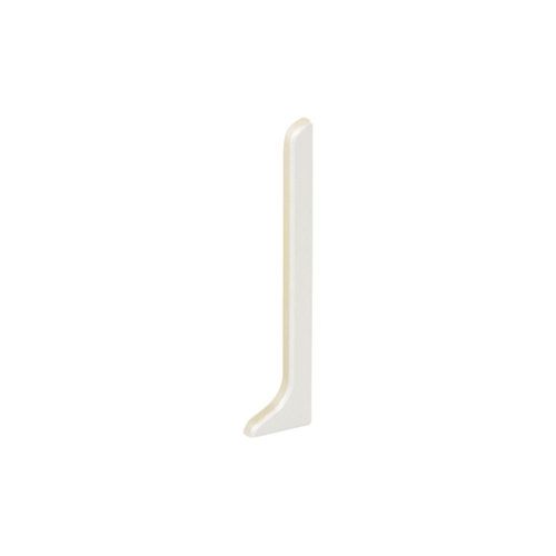 Schluter - DESIGNBASE-SL End Cap Left - Aluminum Matte White 2-3/8 ...