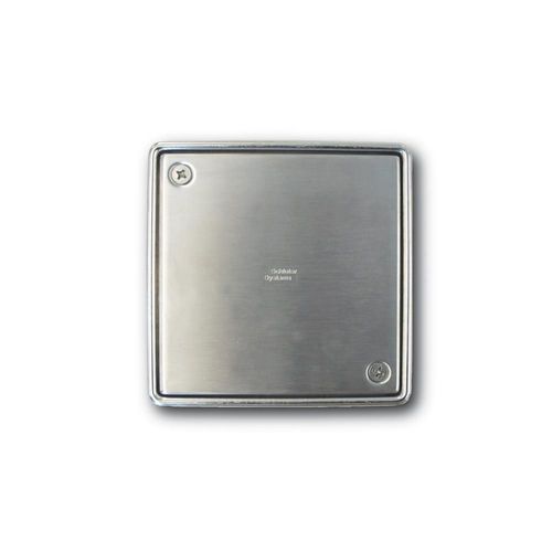 Schluter - KERDI-DRAIN Square Clean Out Cover - Stainless Steel (V2) 6 ...