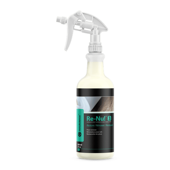 InnuScience - Nettoyant rénovateur pour planchers de vinyle Re-Nu 3 - 800 ml | FloorBox