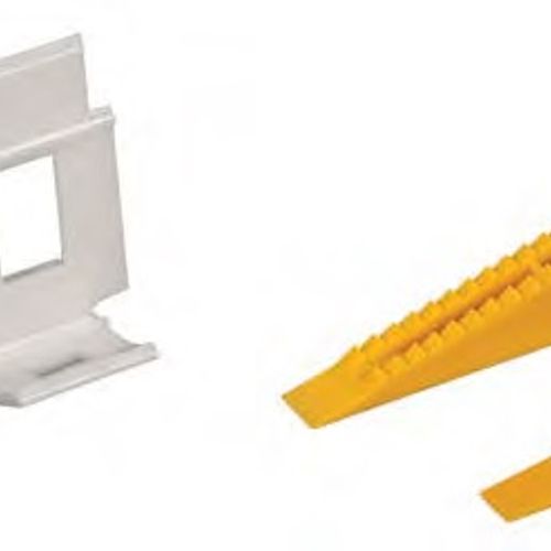 QEP - LASH XL Wedges Yellow (Pack of 50) | FloorBox