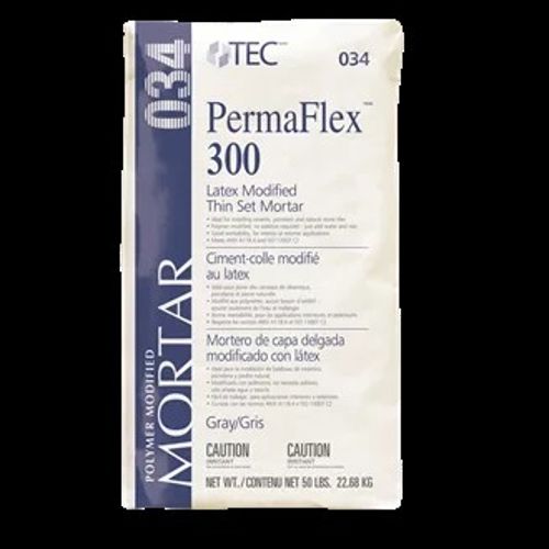 Tec - Latex Modified Thin Set Mortar PermaFlex 300 White 50 lb - TA035 ...
