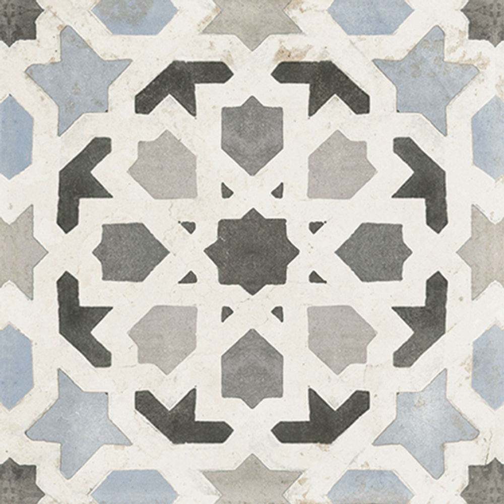 Centura Floor Tiles New Vintage Decoro 4 Natural 8" x 8" (VINDEC4 ...