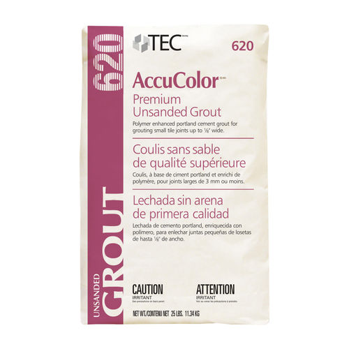 Tec - AccuColor Premium Unsanded Grout #905 Light Cool Gray 25 lb ...